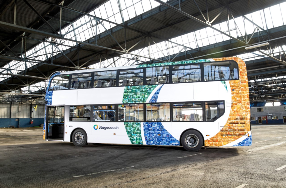 Stagecoach unveils people-powered new look buses as it marks 40 years ...