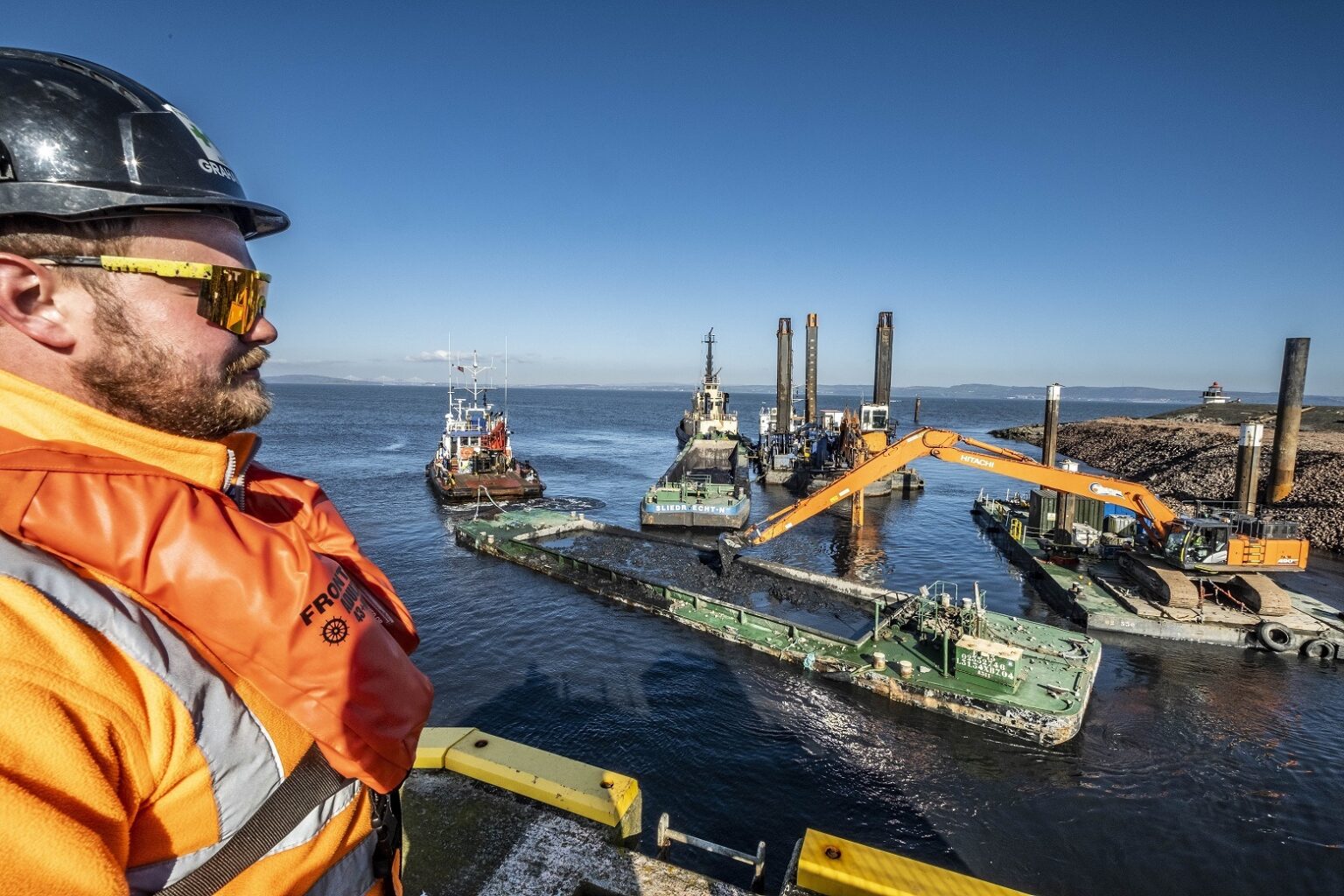 Work under way to create riverside berth at Scotland’s largest ...
